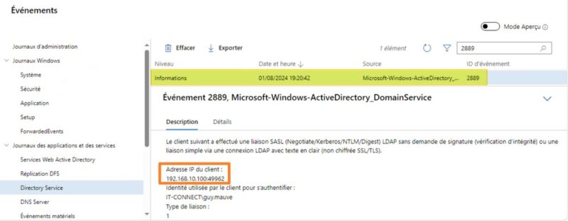 Active Directory Comment Configurer Le Ldap Signing