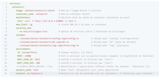 NAS Synology - Surveiller un réseau local avec NetAlertX