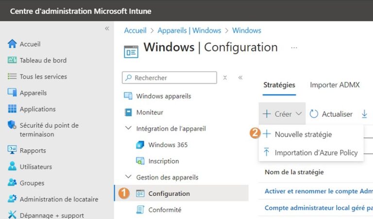 Intune - Découverte de Config Refresh pour Windows