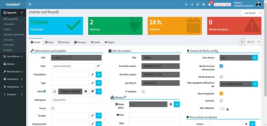 Détectez les appareils sur votre réseau avec NetAlertX