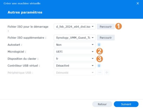 Installer et utiliser Synology Virtual Machine Manager