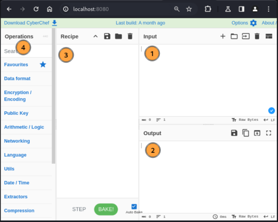 CyberChef - Boite à outils pour la cybersécurité