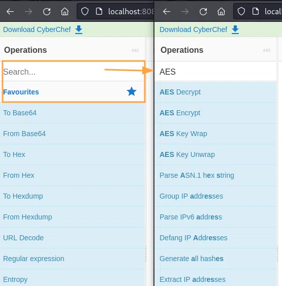 CyberChef - Boite à outils pour la cybersécurité