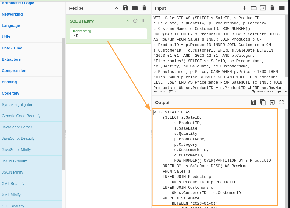 CyberChef - Boite à outils pour la cybersécurité