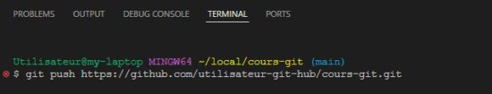 Travailler en local sur un dépôt GitHub avec Git