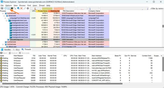 Analysez les processus sur Windows avec Process Explorer