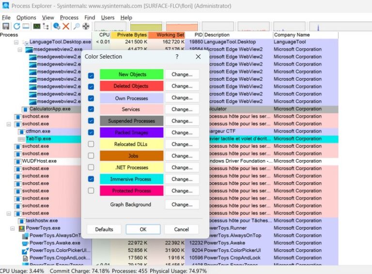 Analysez les processus sur Windows avec Process Explorer