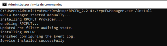 RPCFirewall : Filtrer les accès RPC sous Windows