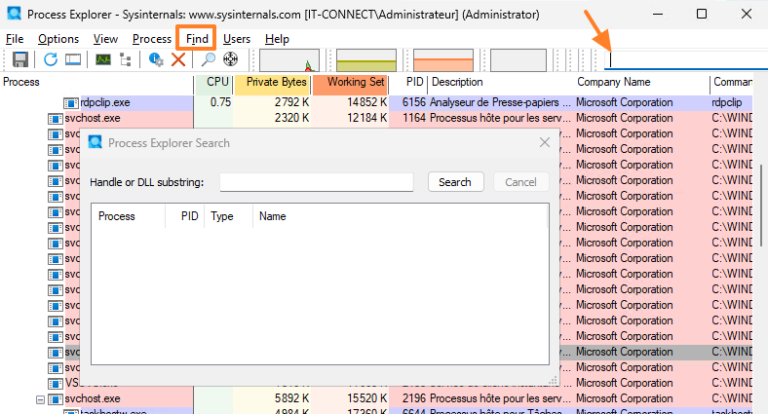 Analysez les processus sur Windows avec Process Explorer