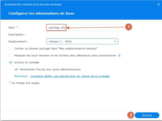 Nas Synology Comment Configurer Un Partage Nfs