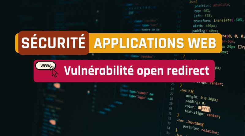 Qu'est-ce qu'une vulnérabilité open redirect