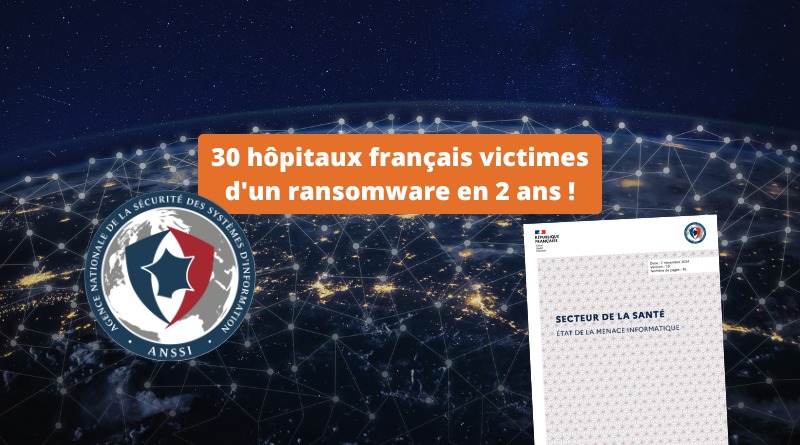 30 hôpitaux français victimes d'un ransomware en 2 ans