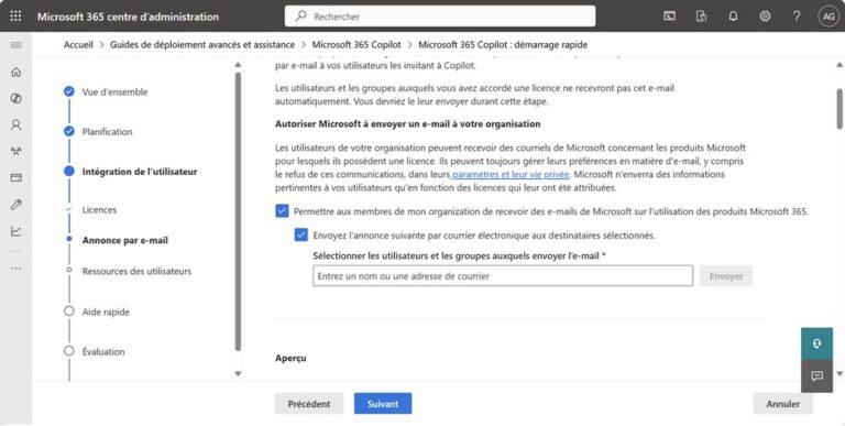 Comment obtenir la licence Copilot pour Microsoft 365