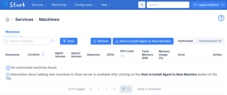 Stork : une interface pour surveiller son serveur DHCP Kea