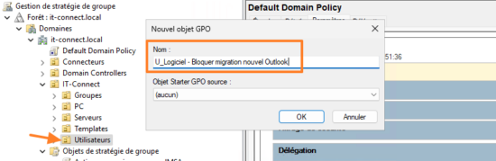 Bloquez la migration vers le nouvel Outlook avec cette GPO
