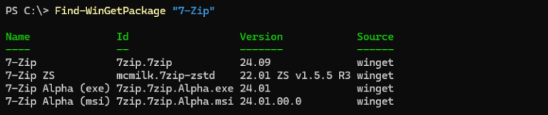 PowerShell : comment gérer les applications avec WinGet