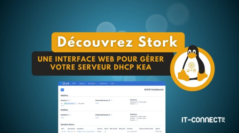 Stork : une interface pour surveiller son serveur DHCP Kea