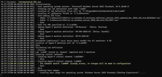 AutomatedLab : le guide pour créer des labs rapidement