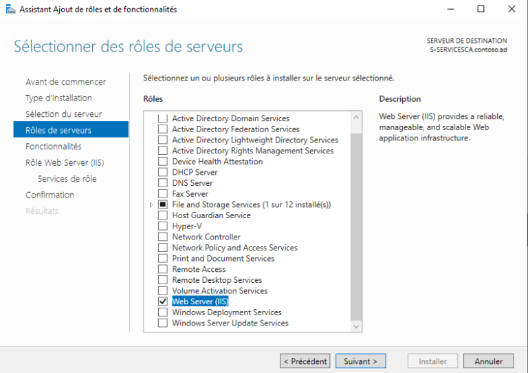 Déployer une PKI à 2 niveaux avec AD CS sous Windows Server