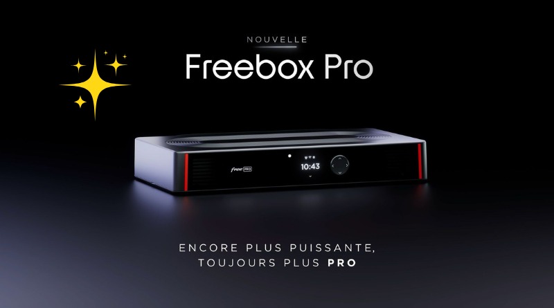 Free dévoile une nouvelle Freebox Pro, pour les entreprises