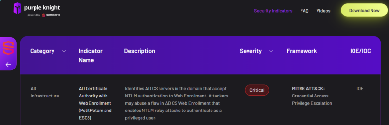Hardening : la sécurisation d'une autorité AD CS