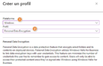 Windows 11 : chiffrer les données avec Personal Data Encryption