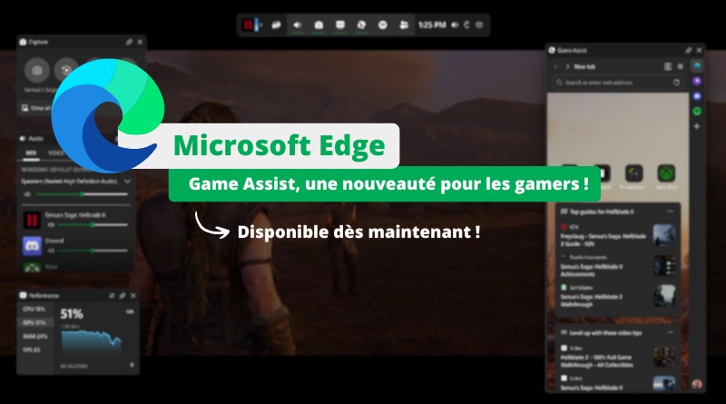 Game Assist arrive dans Edge : une nouveauté pour les gamers