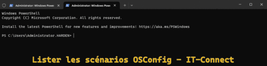 Comment sécuriser Windows Server 2025 avec OSConfig