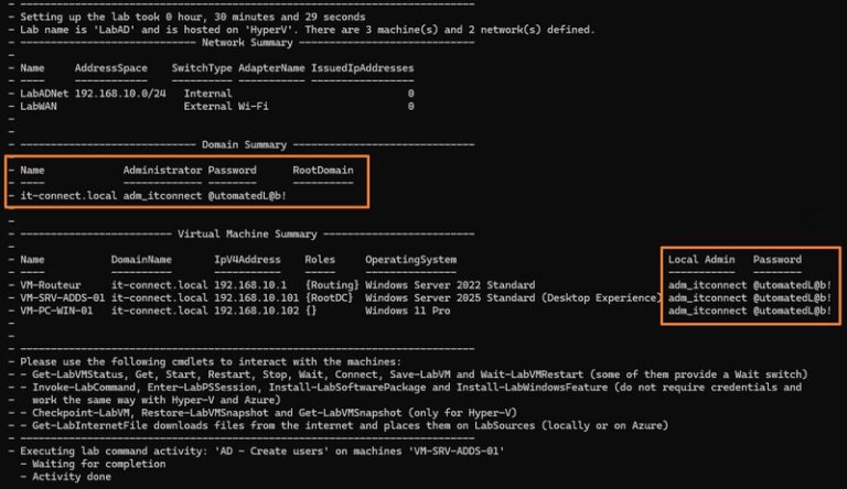 AutomatedLab : le guide pour créer des labs rapidement