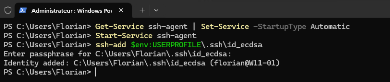 Utiliser l’accès distant SSH sur Windows Server 2025