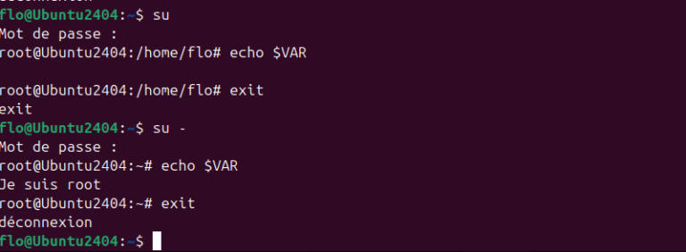 Linux - Comprendre les différences entre sudo, su, et su