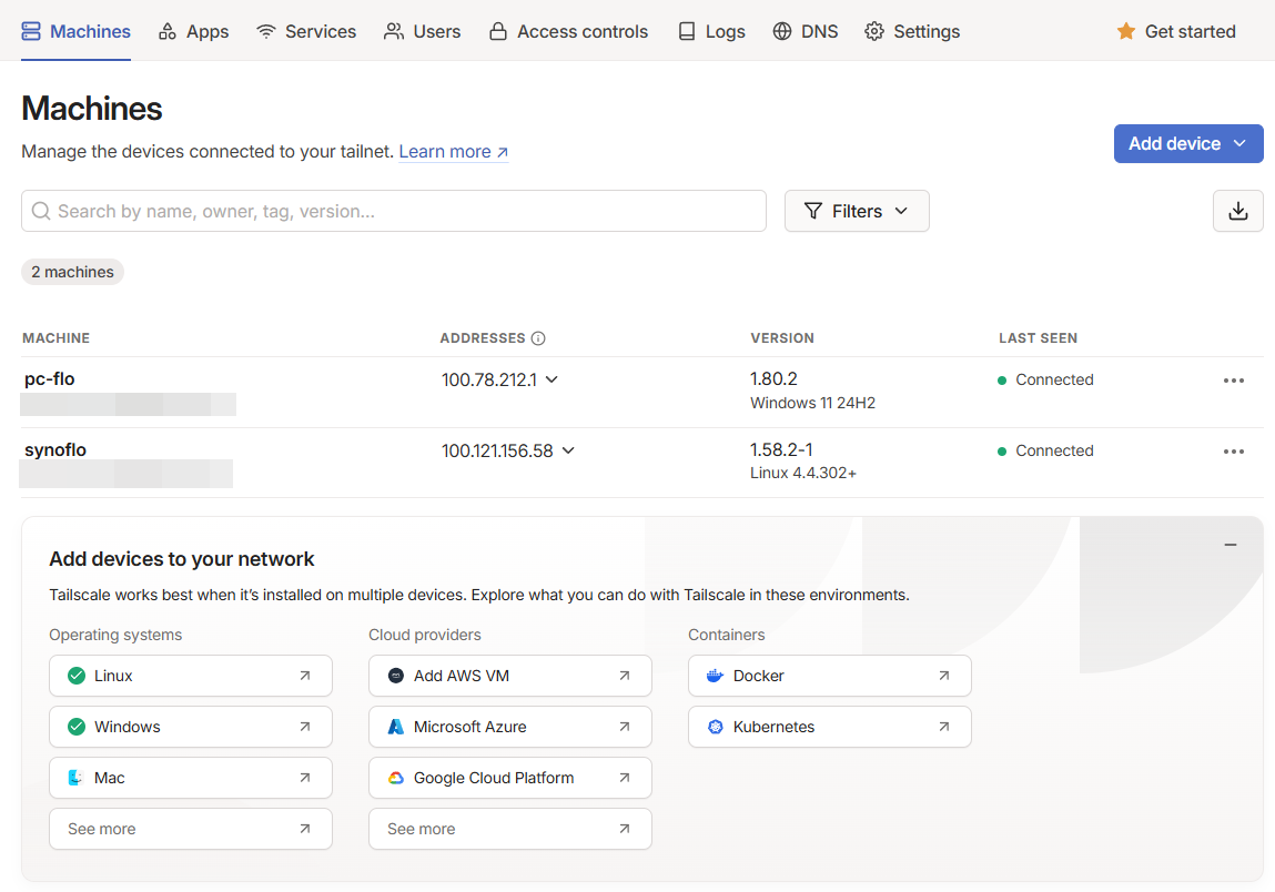 Tailscale : le VPN Mesh simple et sécurisé basé sur WireGuard