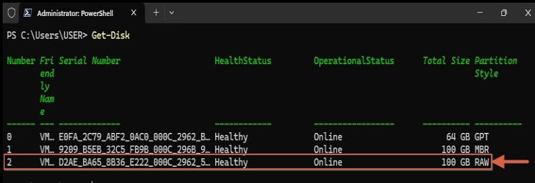 Windows : créer un volume avec Diskpart ou PowerShell