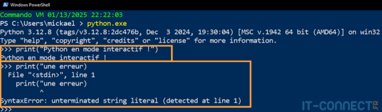 Débuter avec Python : écrire son premier script