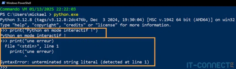 Débuter avec Python : écrire son premier script