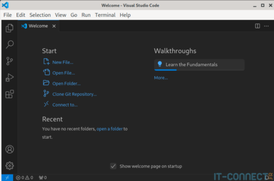 Linux : installer Visual Studio Code pour Python