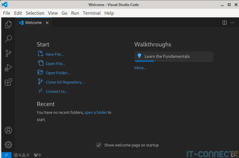 Linux : installer Visual Studio Code pour Python
