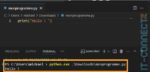 Windows : installer Visual Studio Code pour Python