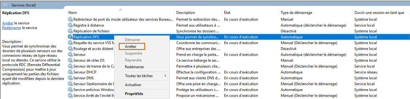 Réparer et restaurer le Sysvol de l'Active Directory