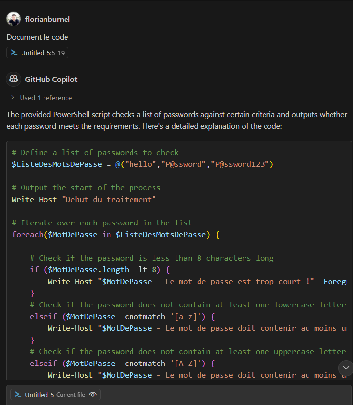 Utiliser GitHub Copilot (Free) avec Visual Studio Code