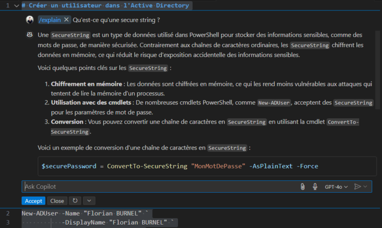 Utiliser GitHub Copilot (Free) avec Visual Studio Code