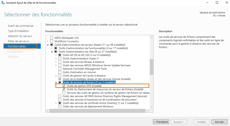 Réparer et restaurer le Sysvol de l'Active Directory