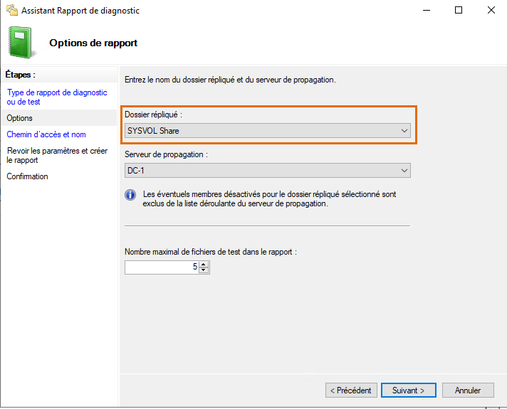 Réparer et restaurer le Sysvol de l'Active Directory
