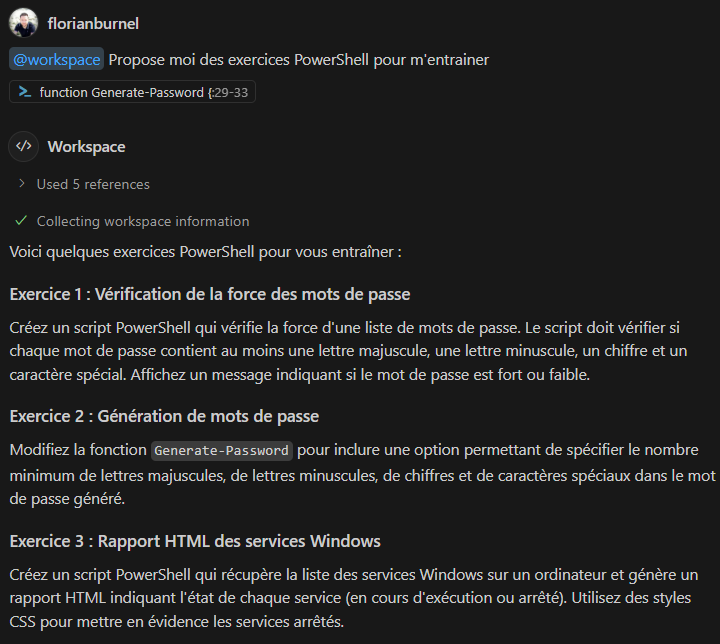 Utiliser GitHub Copilot (Free) avec Visual Studio Code