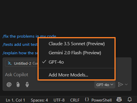 Utiliser GitHub Copilot (Free) avec Visual Studio Code