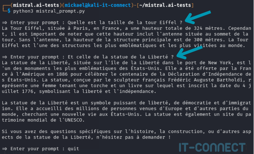 Guide pour utiliser l’API de Mistral AI en Python