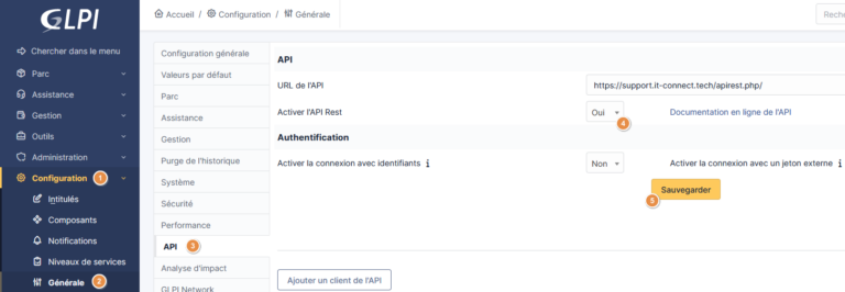 Utiliser l'API de GLPI avec un script PowerShell