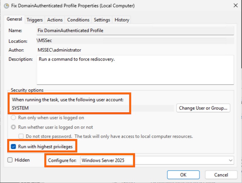 Active Directory : pare-feu en profil Public au démarrage, que faire
