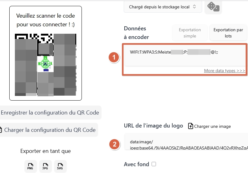 Générer des codes QR depuis son NAS Synology avec Mini QR