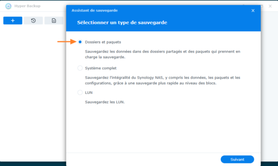 Synology : sauvegardez votre NAS avec Hyper Backup